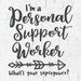 Personal Support Worker Svg Psw Svg Caregiver Home - Etsy