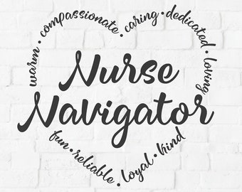 Nurse Navigator Svg - Etsy Singapore