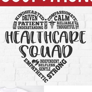 Healthcare Squad Svg, Health Care Worker Svg, Essential, Healthcare ...