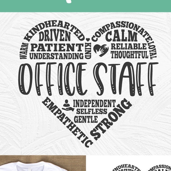 Office Crew Svg - Etsy