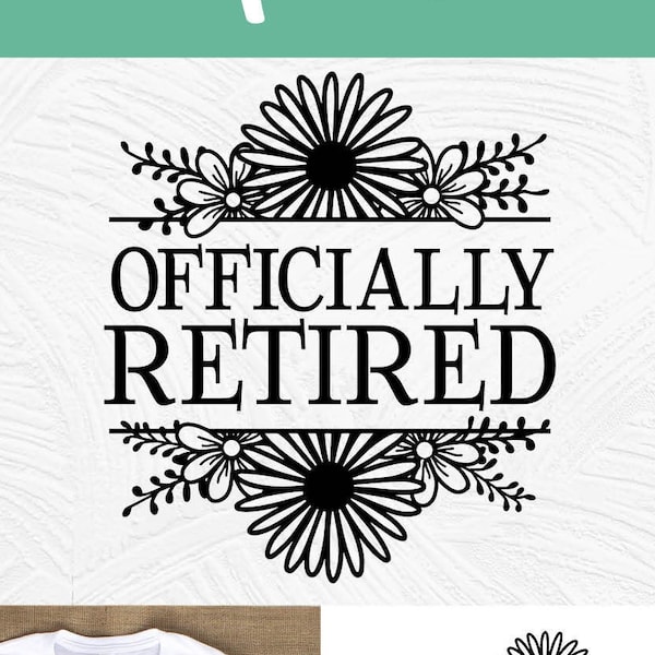 Retired Svg - Etsy