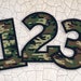 Camoflauge Svg, Camouflage Svg, Number Svg, Numbers Svg, Camo Svg, Camo ...