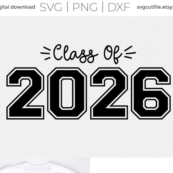 Class of 2026 High School - Etsy