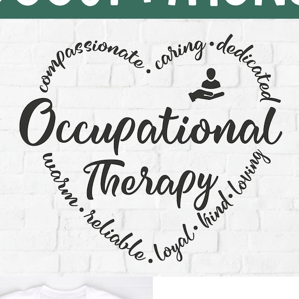 Occupational Therapy Svg - Etsy