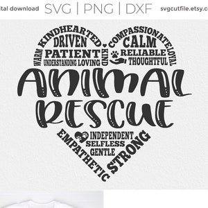 Animal Rescue Svg, Adopt Svg, Foster Svg, Rescue Svg, Humane Shelter ...