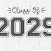 Class of 2029 Svg, Cute 2029 Grad Svg, 2029 Graduation Svg, 2029 Senior ...