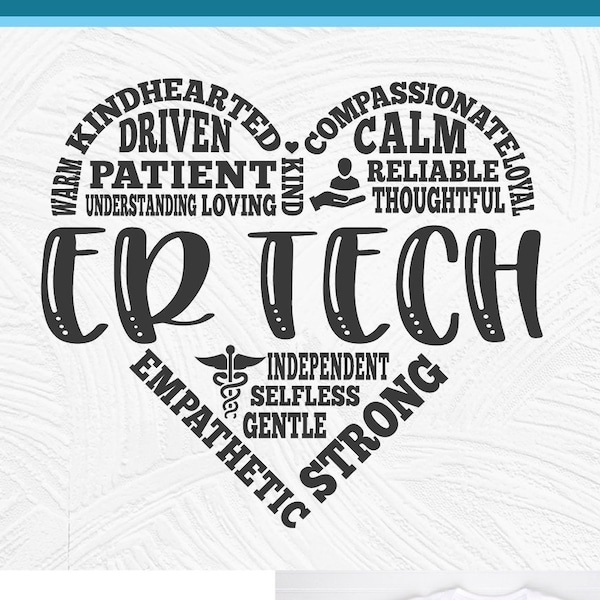 Er Tech Svg - Etsy