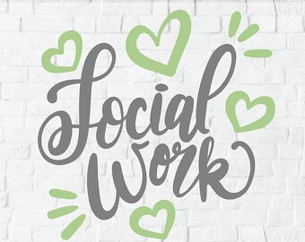 Social worker svg | Etsy