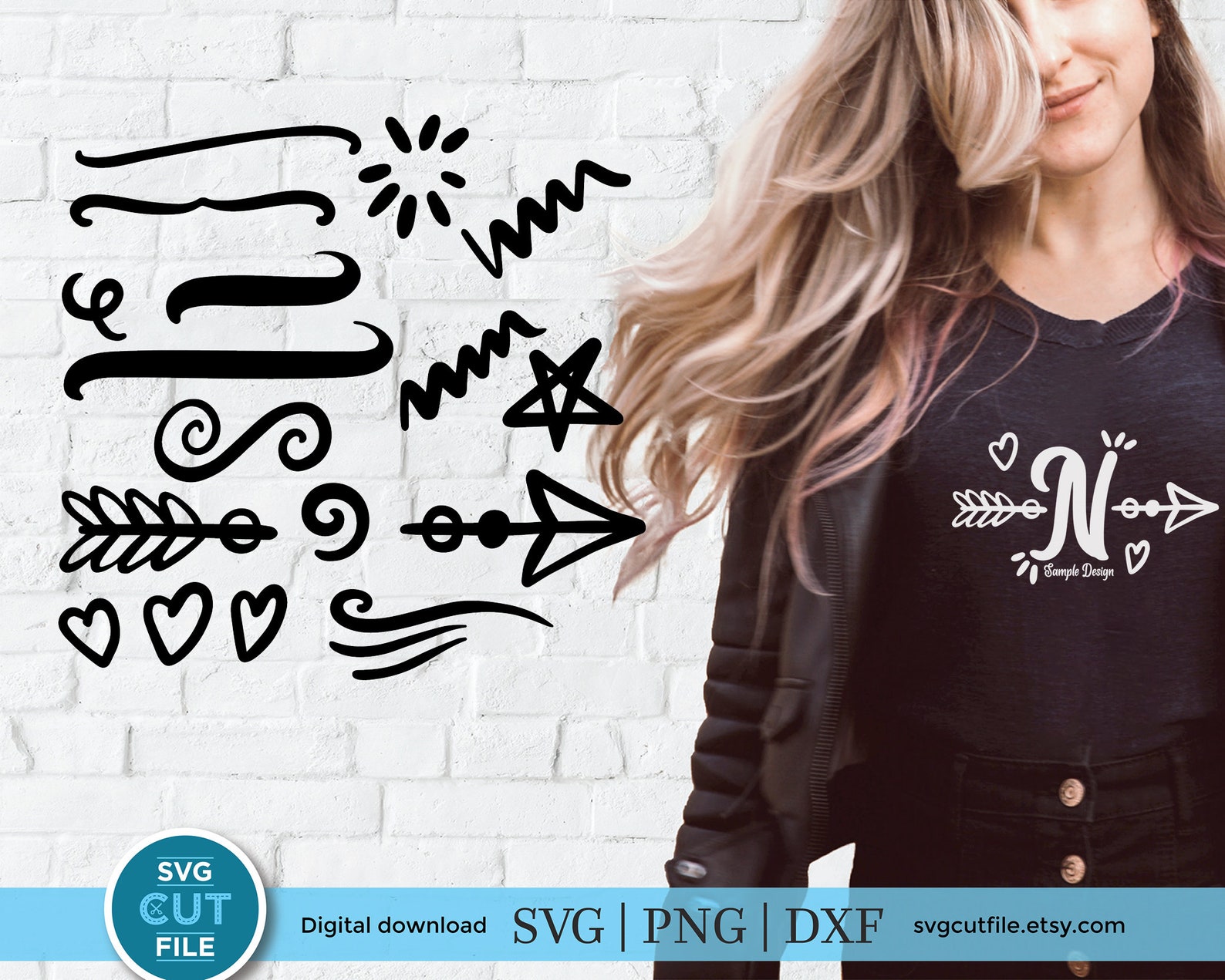 Swoosh Svg Flourish Svg Swashes Svg Swirl Svg Squiggle - Etsy