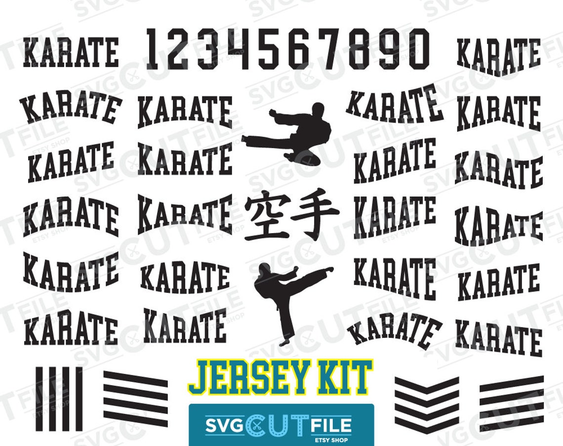 Karate Svg Karate Clipart Martial Arts Svg Karate Mom Svg - Etsy