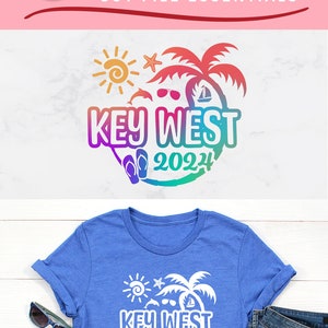 Key West SVG, Key West Vacation, 2024 Svg, Key West Florida, Png for ...