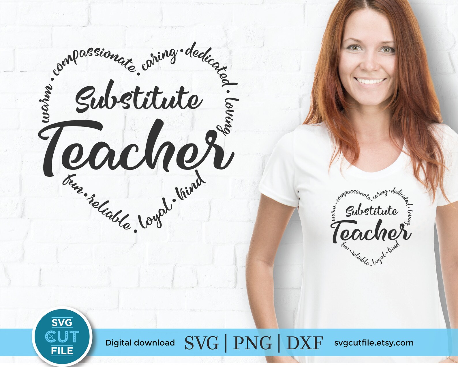 Substitute Teacher Svg Sub Teacher Svg Sub Svg School Svg | Etsy
