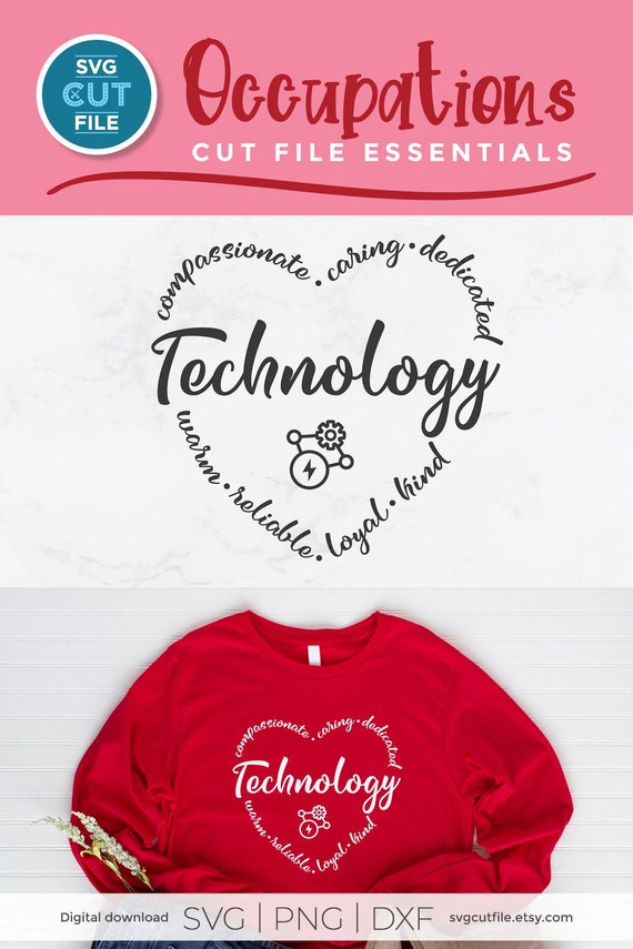 Technology Svg IT Tech Svg School It Svg Tech Team - Etsy