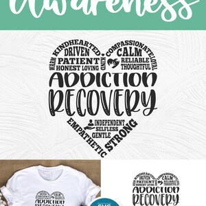 Addiction Recovery Svg, Sober Svg, Sobriety Svg, Aa Svg, Na Svg, AA/NA ...