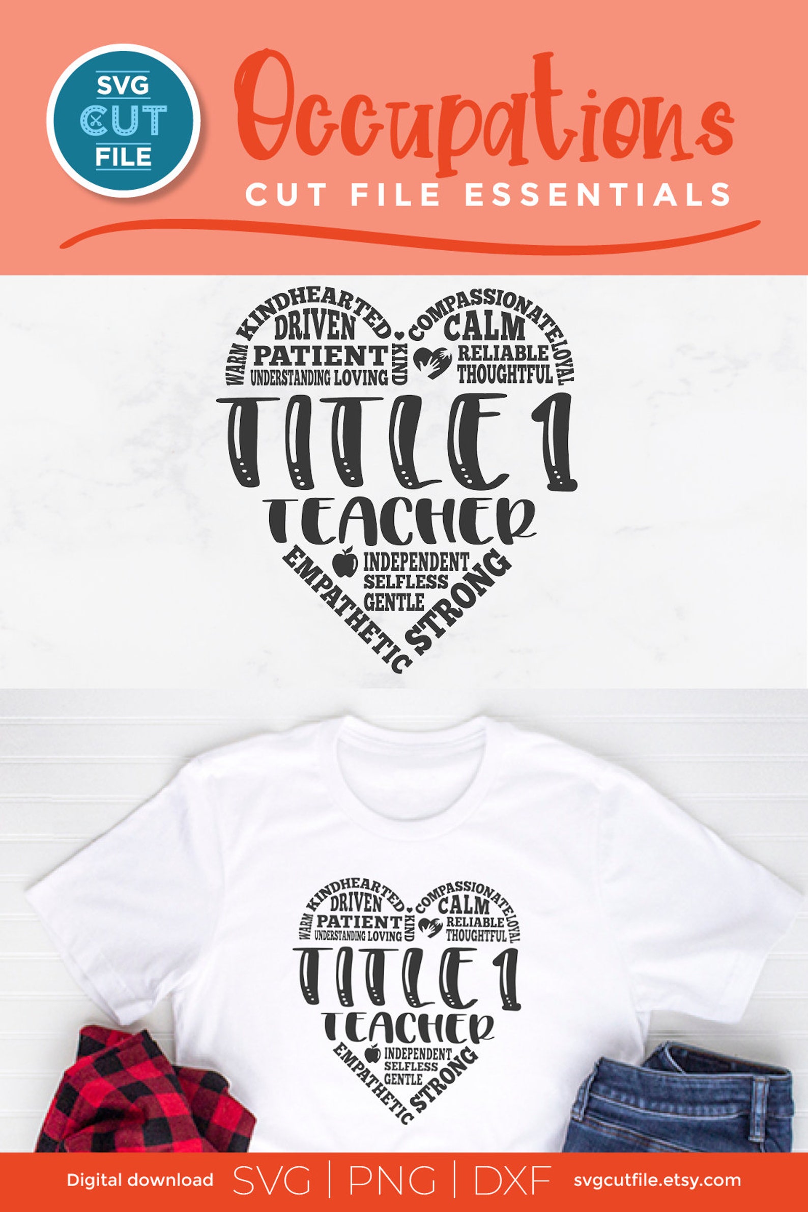 Title 1 Teacher Svg Title One Teacher Svg Remedial Reading - Etsy