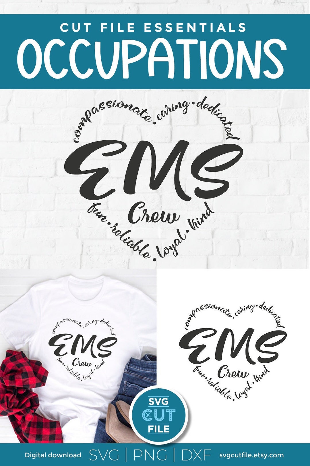 EMS Svg, First Responder Svg, Emergency Worker, Emergency Services Svg ...