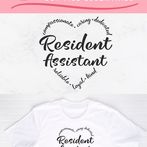 Resident Assistant Svg, Ra Svg, Care Partner Svg, Essential Ra Svg ...