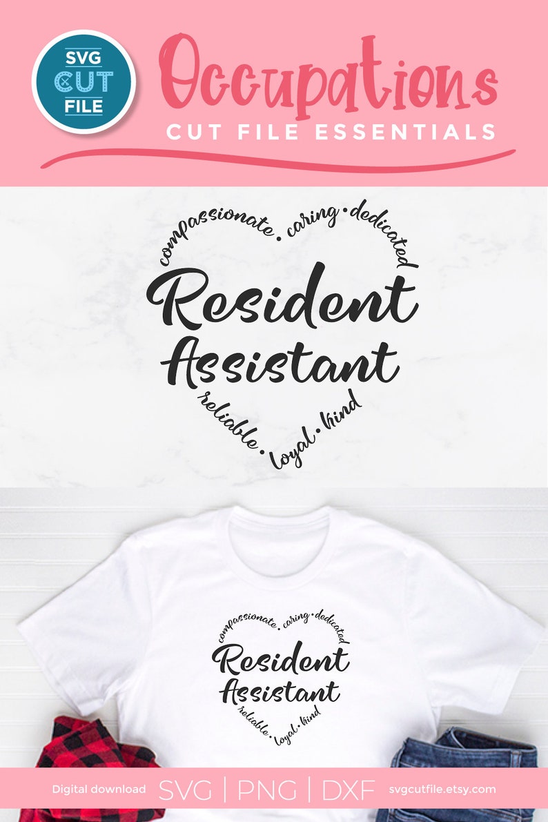 Resident Assistant Svg, Ra Svg, Care Partner Svg, Essential Ra Svg ...