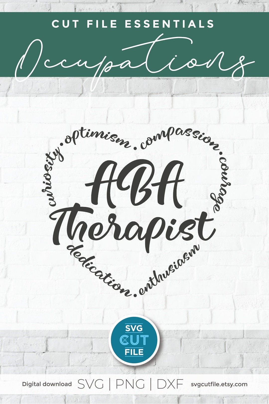 ABA Therapist Svg, Applied Behavior Analysis Svg, Behavior Analyst Svg ...