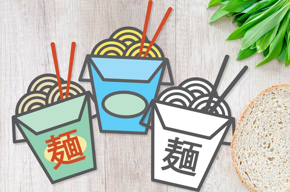 Ramen Svg Chinese Svg Chinese Food Svg Ramen Noodles Svg - Etsy