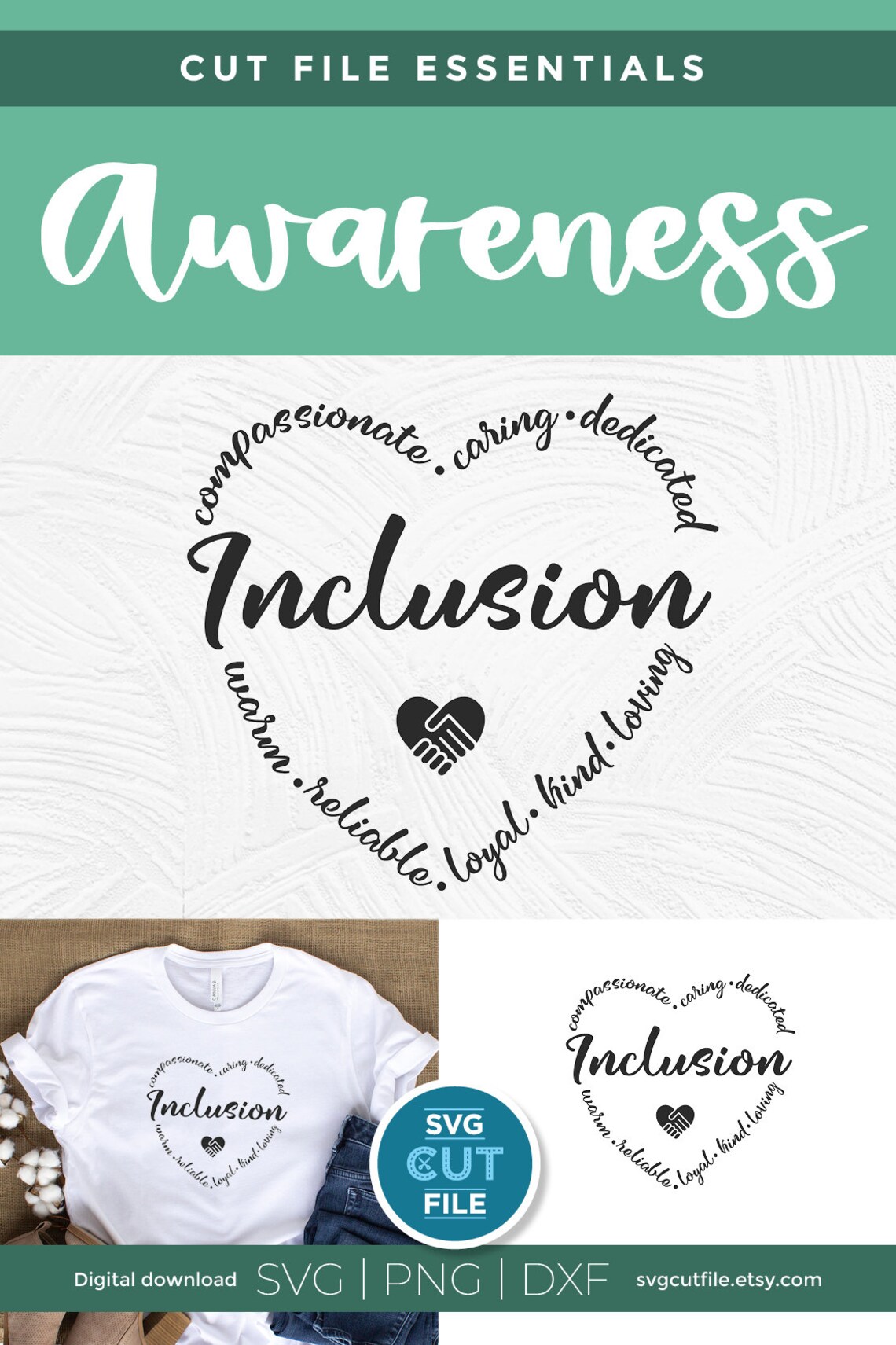 Inclusion Svg, Diversity Svg, Celebrate Differences Svg, Equality Svg ...