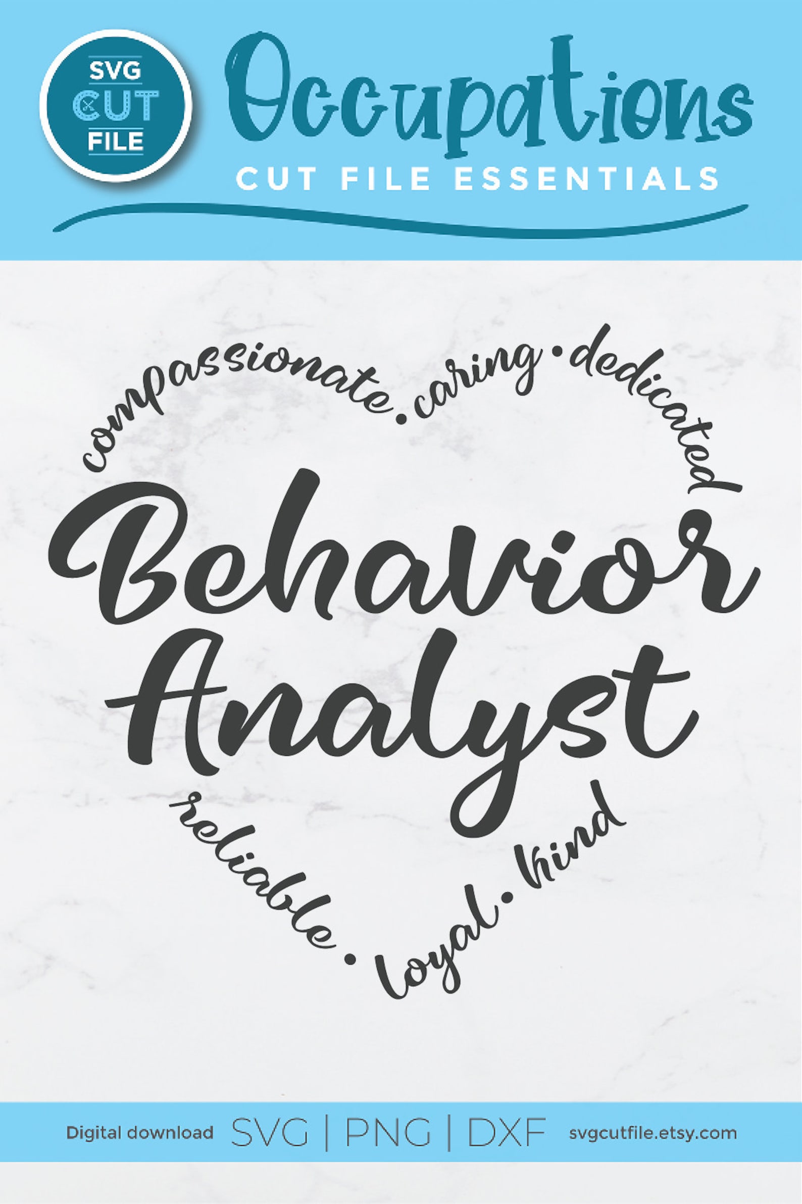 Behavior Analyst Svg Bcba Svg Lba Svg School Behavior - Etsy