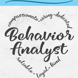 Behavior Analyst Svg, Bcba Svg, Lba Svg, School Behavior, Counselor Svg ...