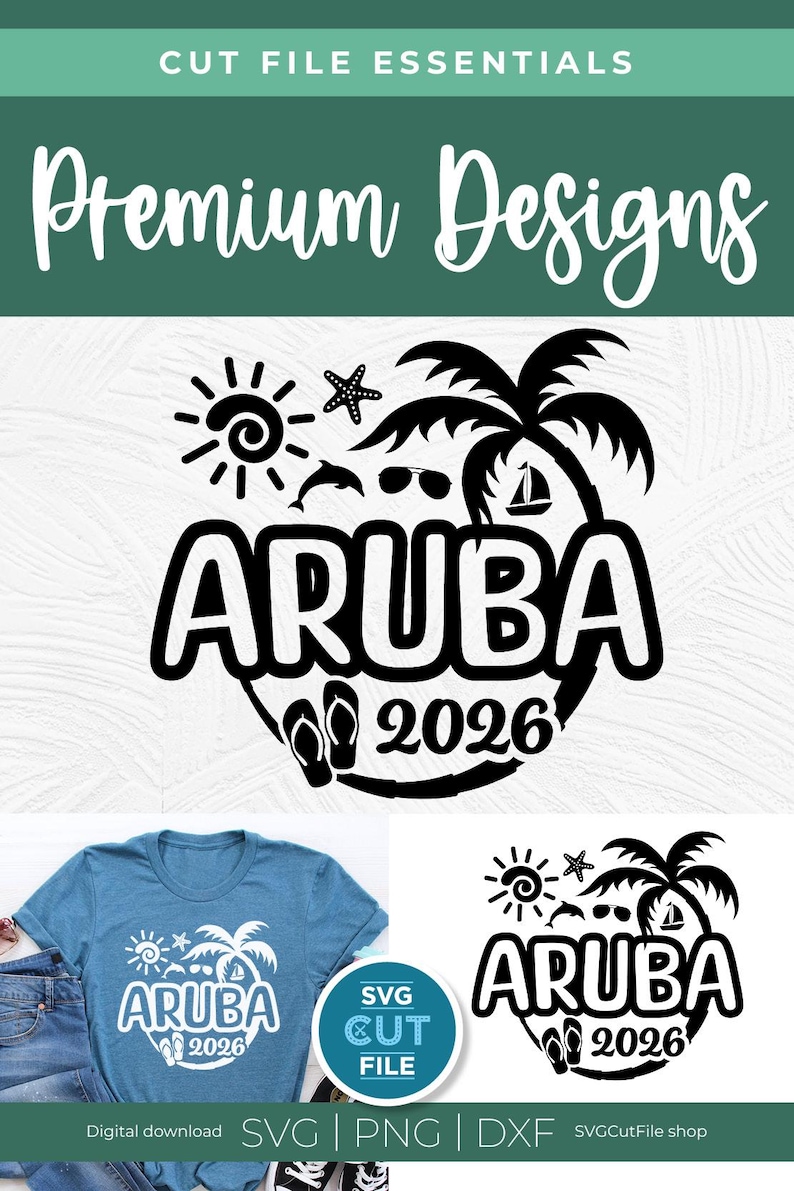 Aruba SVG, Aruba Vacation, 2026 Svg, Aruba PNG Sublimation, Sublimation ...