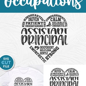 Assistant Principal Svg, Vice Principal Svg, Heart Svg, Middle School ...