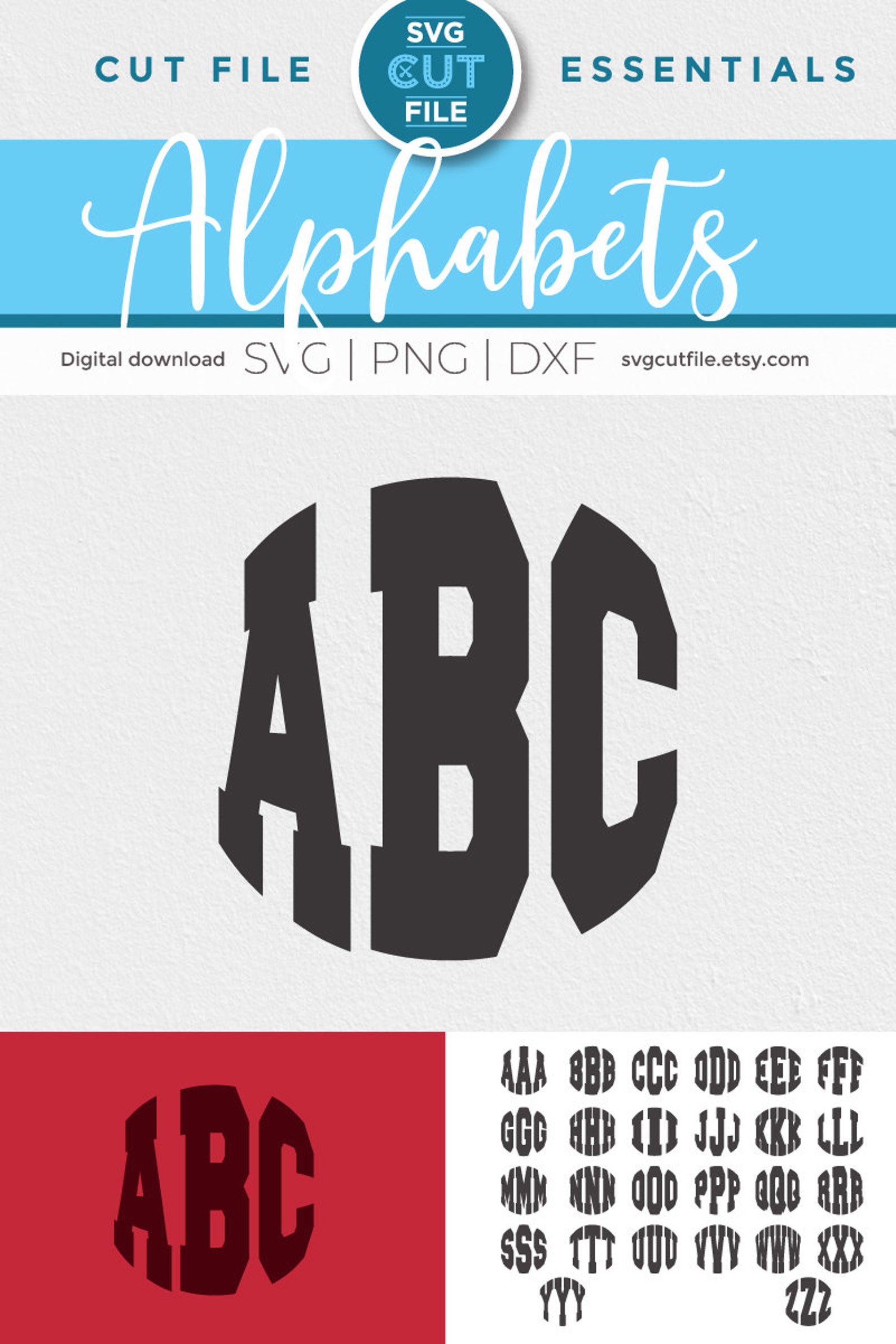 Monogram Circle Svg Monogram Frame Svg Circle Monogram Svg | Etsy