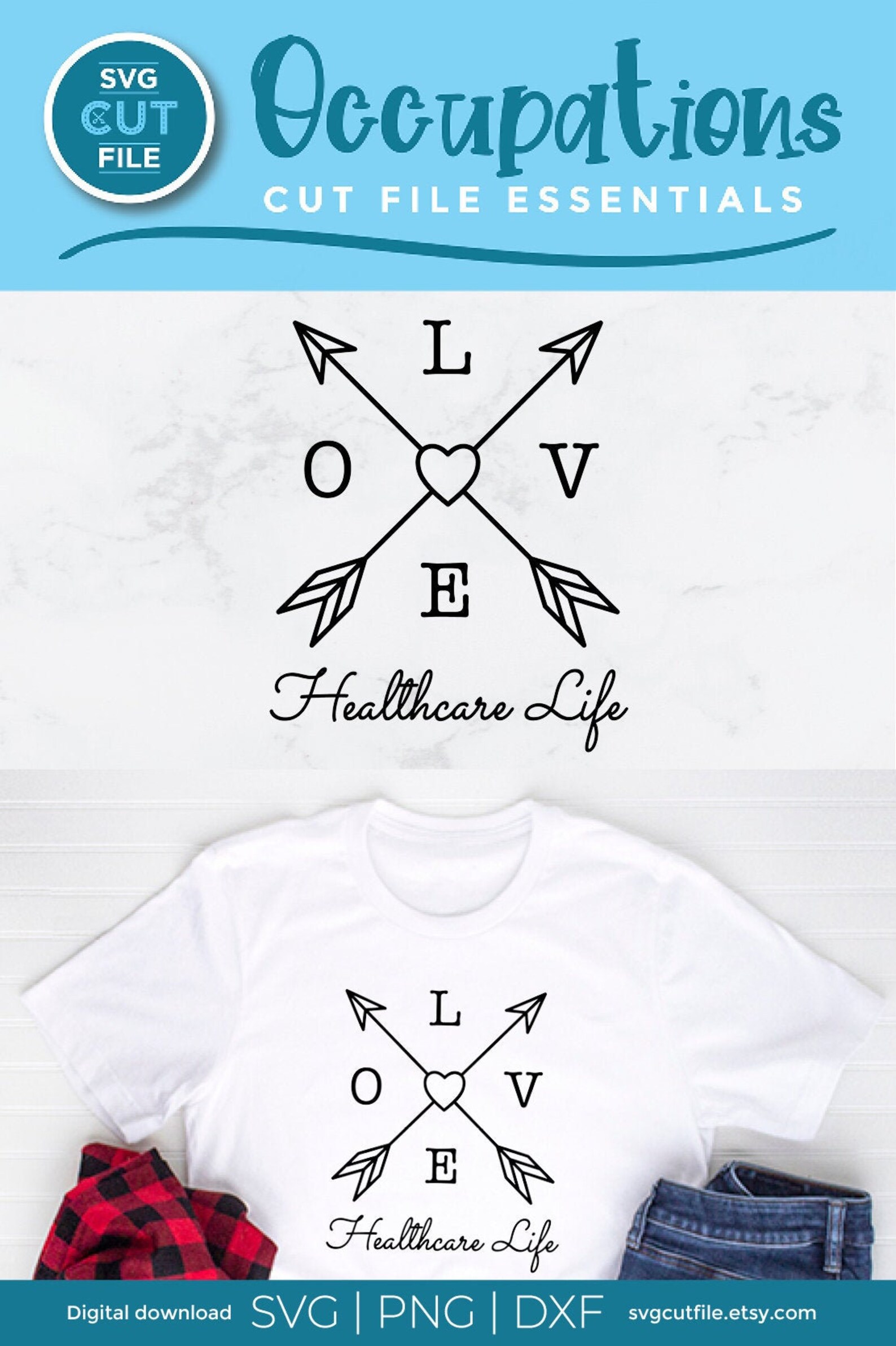 Healthcare Worker Svg Health Care Worker Svg Essential | Etsy