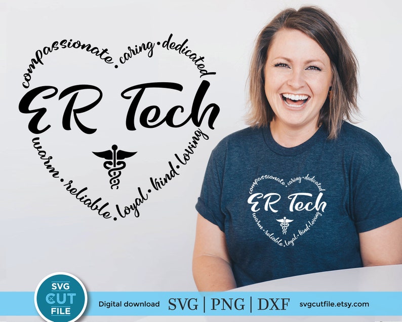 ER Tech Svg, Emergency Room Tech Svg, Emergency Department Tech, ER ...