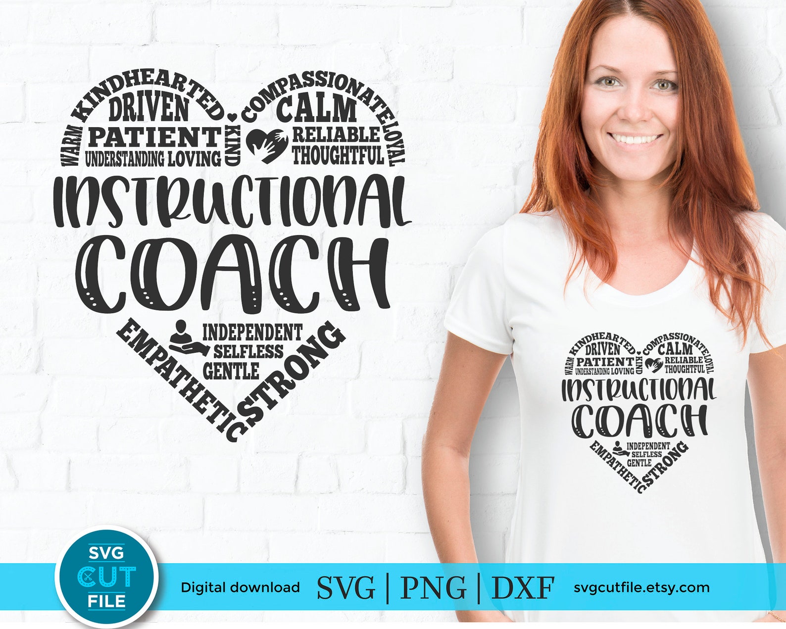 Instructional Coach Svg Ic Svg Appreciation Instructional | Etsy