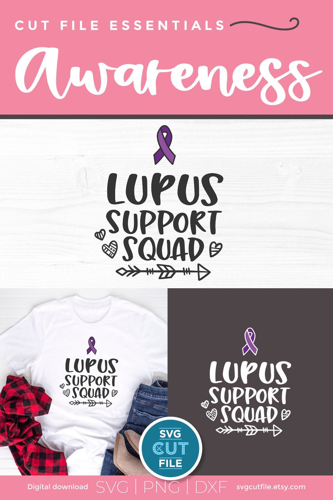 Lupus Svg, Lupus Awareness Svg, Svg Dxf Png, Lupus Awareness Month Svg ...