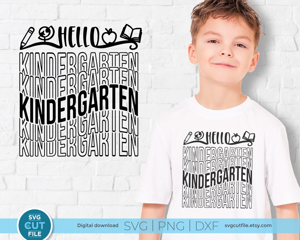 Kindergarten Svg Kindergartener Svg Kinder Svg Kindergarten | Etsy