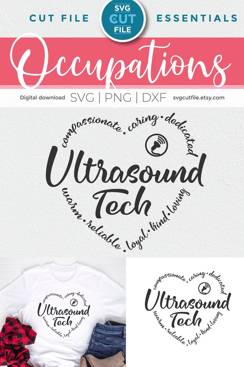 Ultrasound Tech Svg Ultrasound Svg Sonographer Svg | Etsy