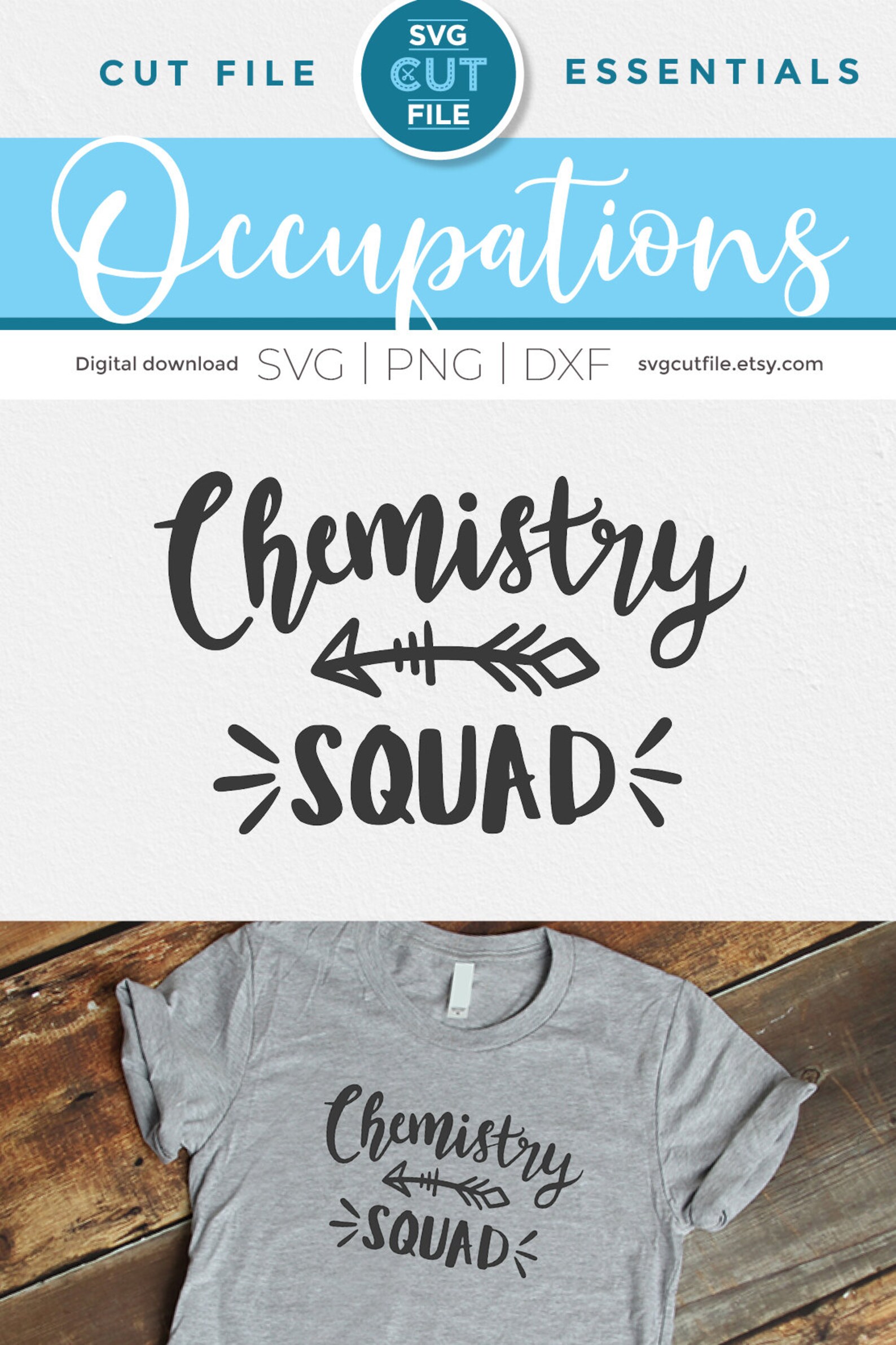 Chemistry SVG Chemistry Squad Svg Lab Worker Lab Tech Svg | Etsy