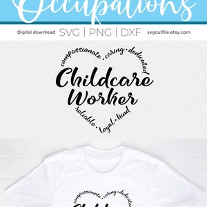 Childcare Worker Svg, Child Care Worker Svg, Daycare Worker Svg ...
