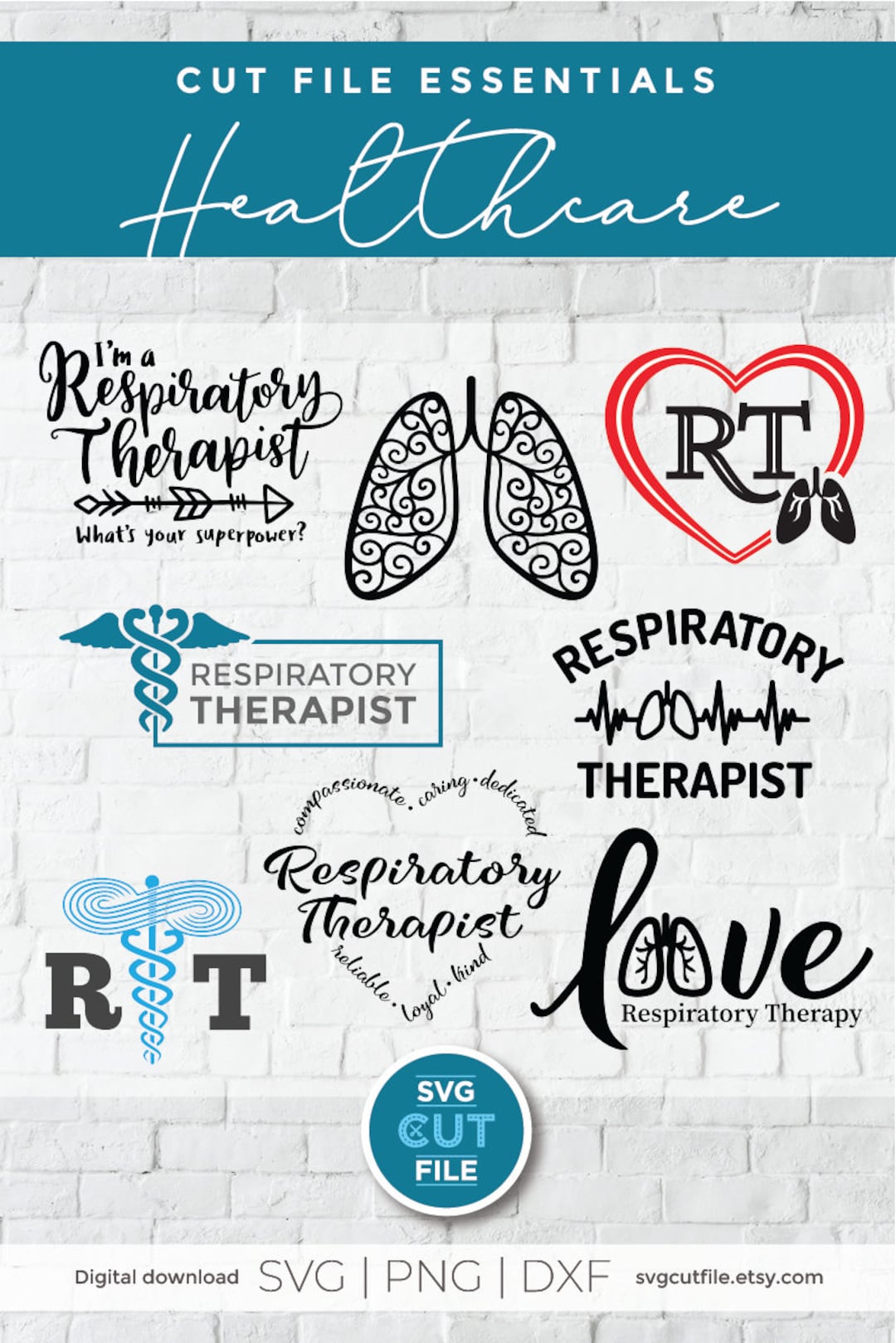 Respiratory Therapist Svg Bundle, RT Sublimation, Breath Svg, RRT Svg ...