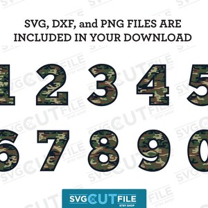 Camoflauge Svg, Camouflage Svg, Number Svg, Numbers Svg, Camo Svg, Camo ...