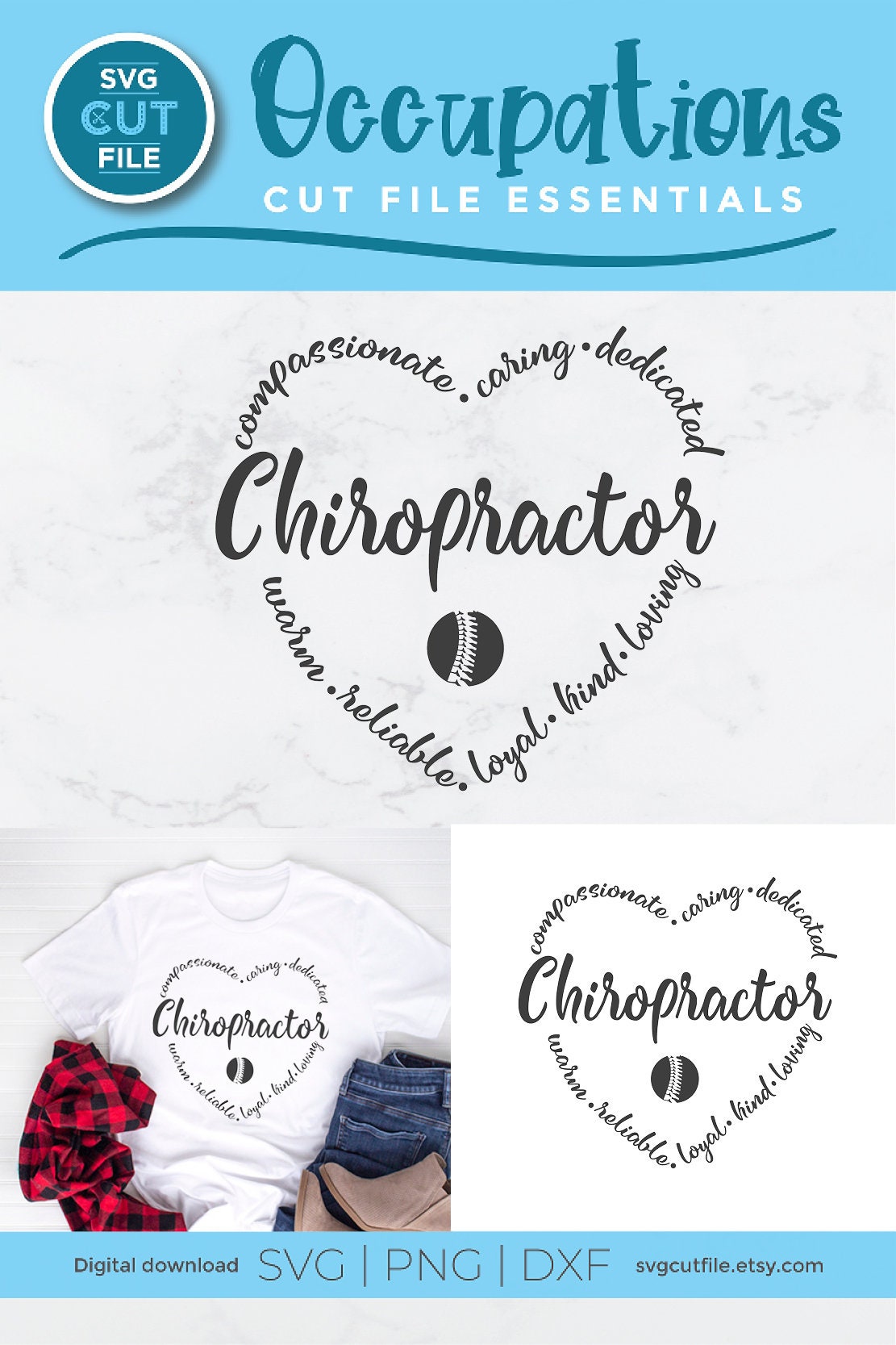 Chiropractor Svg, Chiropractic Svg, Spine Care, Spinal Care, Svg Dxf ...