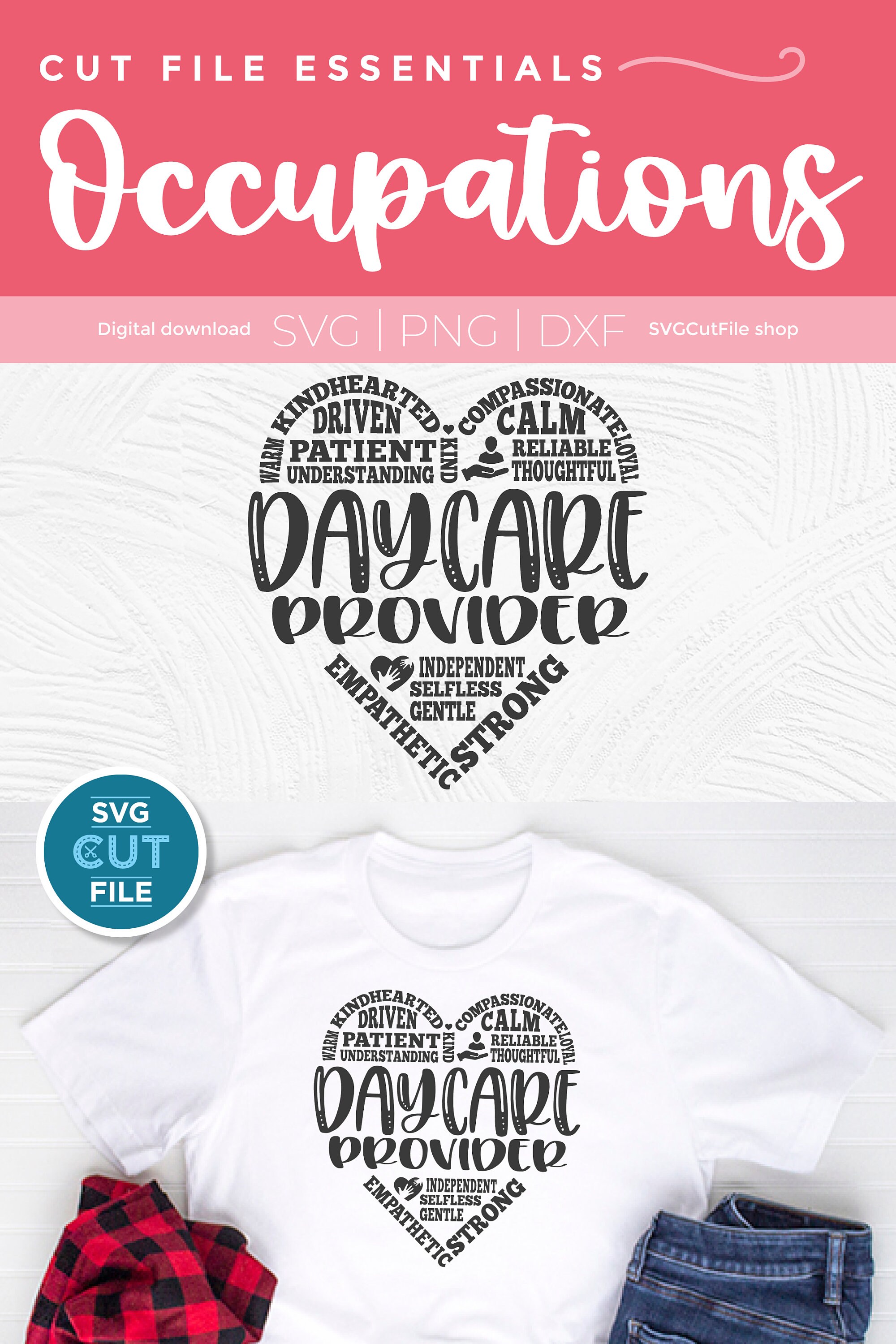 Daycare Provider Svg, Daycare Worker Svg, Subway Art Heart Svg ...