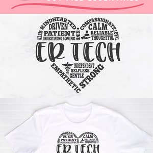 ER Tech Svg, Emergency Room Tech Svg, Emergency Department Tech, ER ...