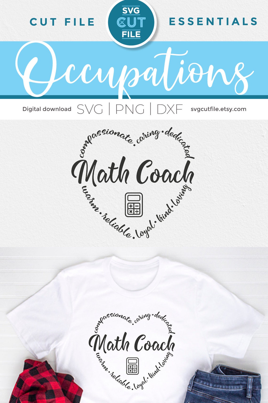 Math Coach Svg Teacher Appreciation Svg Math Tutor Svg Math - Etsy
