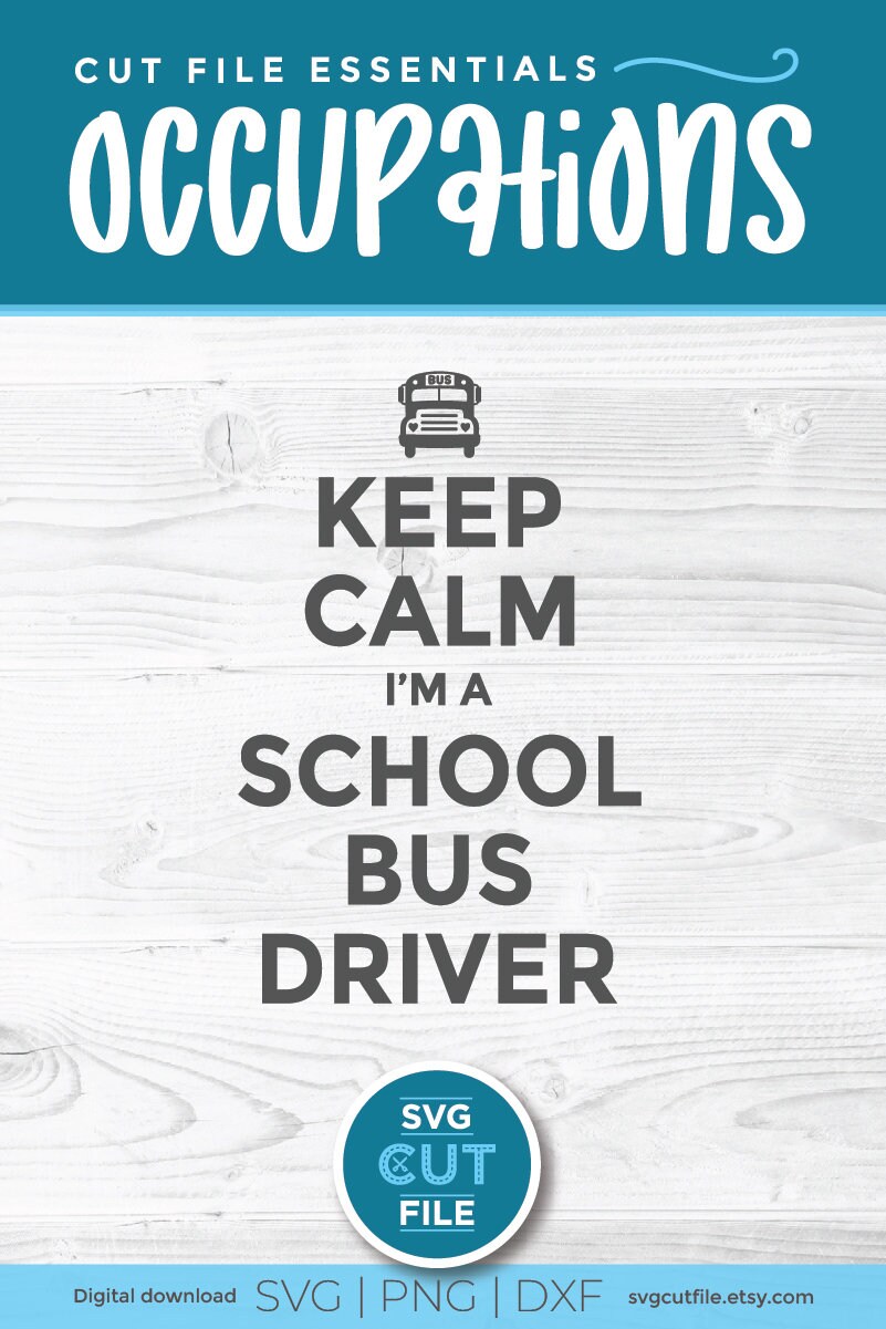 Bus Driver svg schoolbus driver svg bus driver appreciation | Etsy