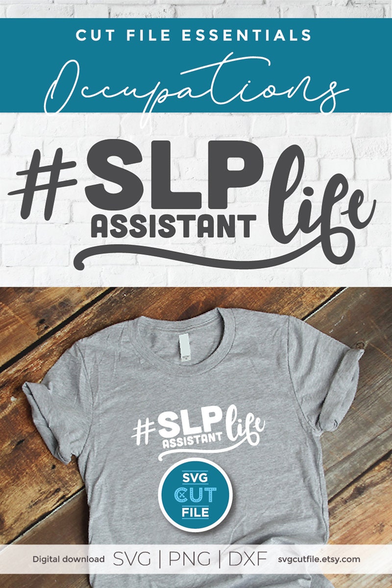 Speech Pathologist Assistant Svg Speech Language Pathologist | Etsy