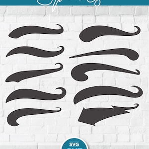 Swoosh Svg, Swoosh Svg Bundle, Swooshes Svg, Athletic Swooshes, Swash ...