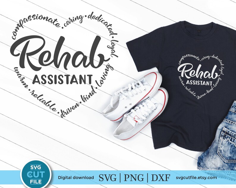 Rehab Assistant Svg Rehabilitation Svg Rehab Svg Rehab - Etsy