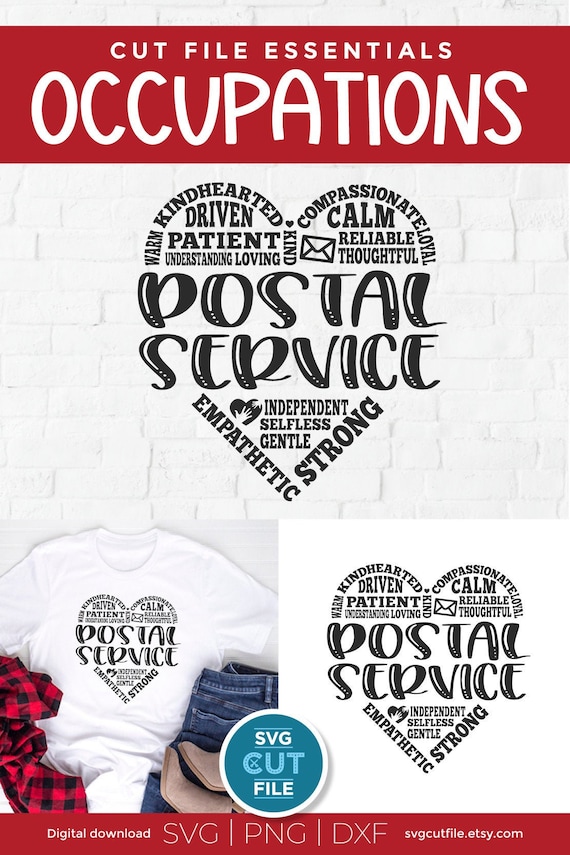 Postal Service Svg Post Office Svg Postman Svg Postal | Etsy