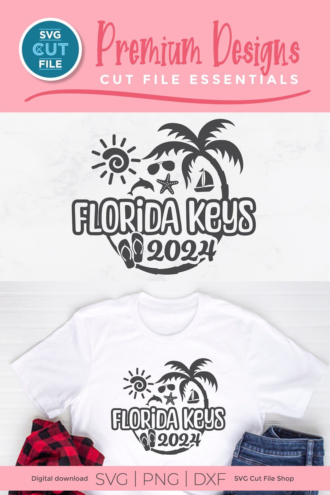 Florida Keys SVG Florida Keys Vacation 2024 Svg Florida - Etsy